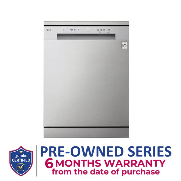 Buy LG Dishwasher 14 Place Settings - Platinum Silver | DFC612FV Online ...