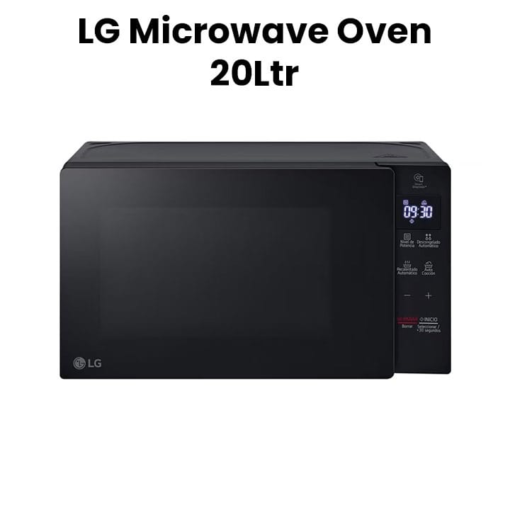 Buy LG 20Ltrs Solo Microwave Oven Black Smog Glass Finish Made in China ...