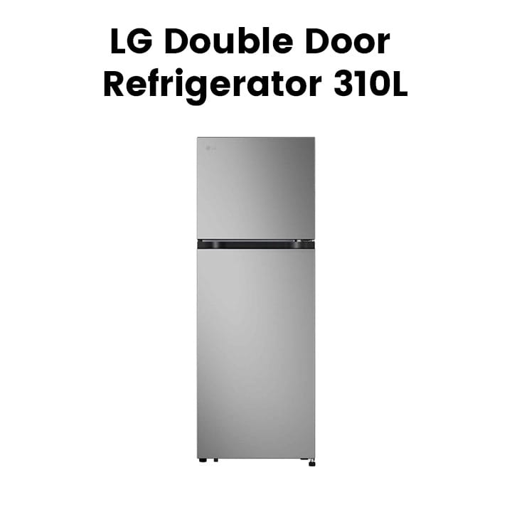 Buy LG Top Freezer Refrigerator 310L, Platinum Silver | LTB355PLMB ...
