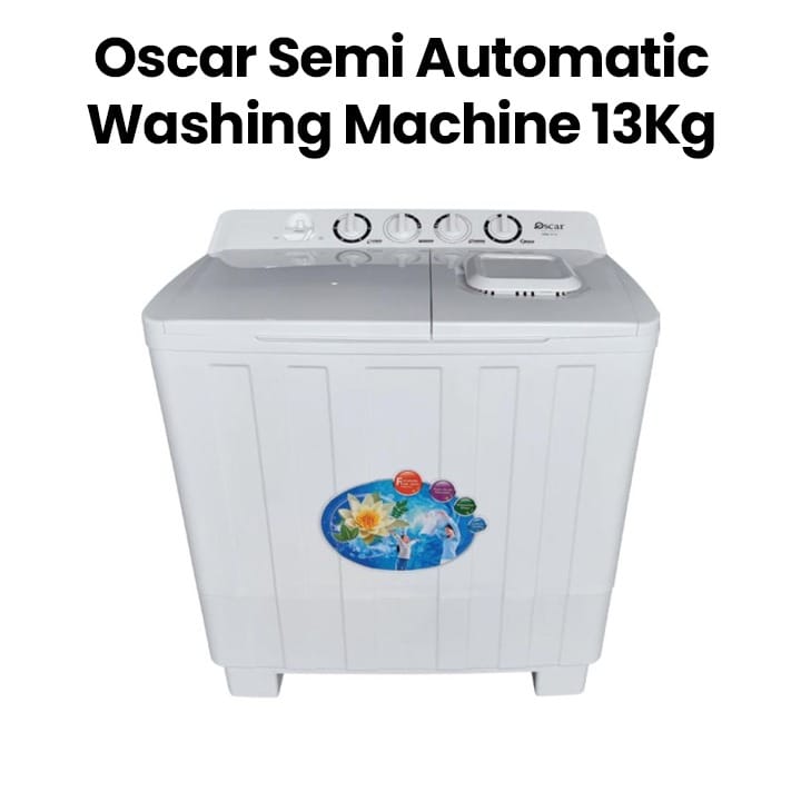 Oscar Semi Automatic Washing Machine 13Kg