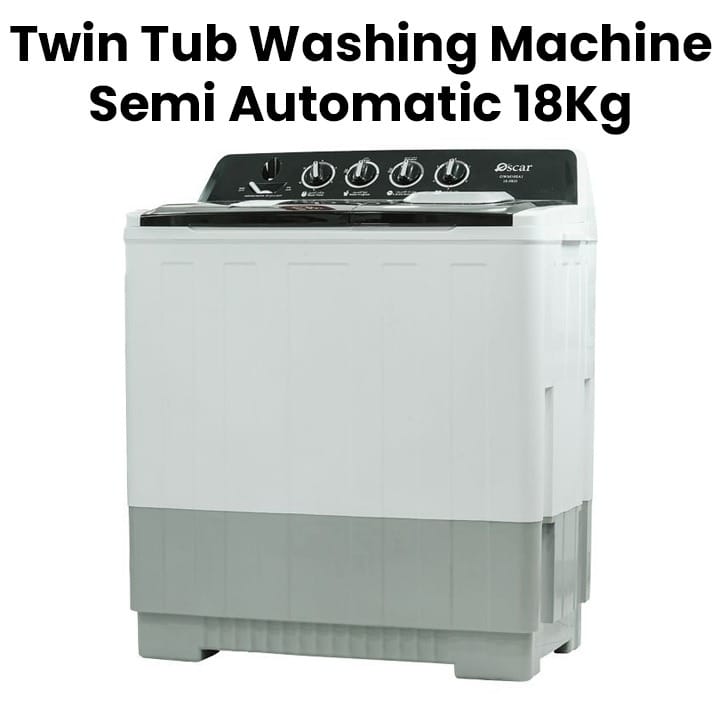 Buy Oscar 18Kg Semi Automatic Washing Machine | OWM 18SA1 Online in ...