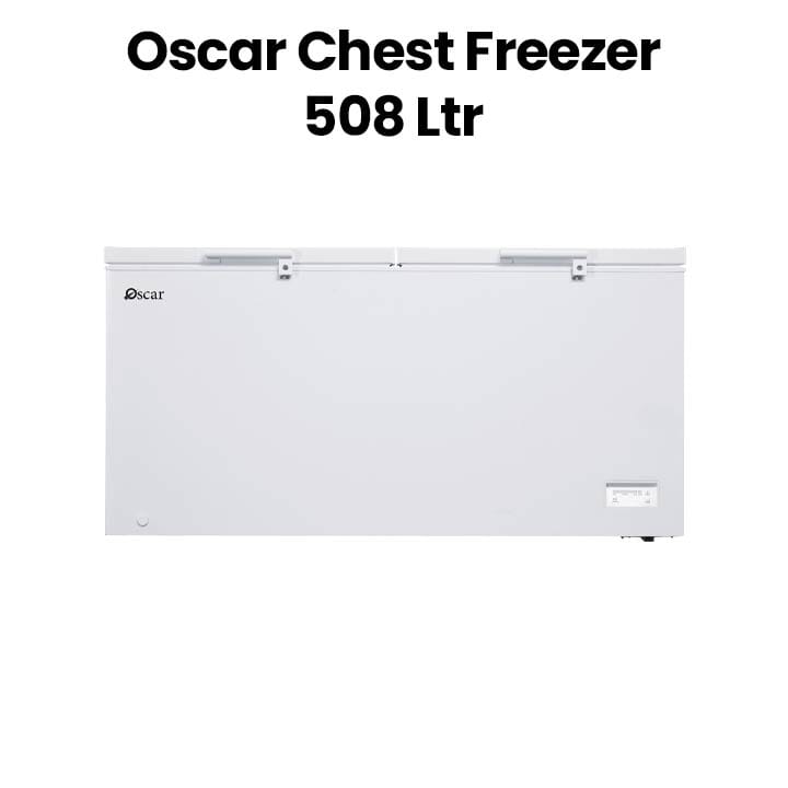 Buy Oscar Chest Freezer 508L | White | OCF560HW Online in Qatar at Best ...