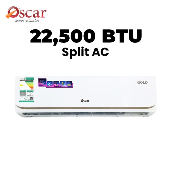 Buy Oscar Split Air Conditioner | 22,500 BTU White | OS24MCR410 Online ...