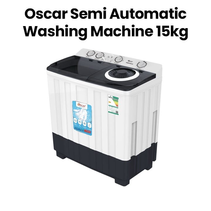Oscar OWM15SAKg Semi-Automatic Washing Machine 15Kg