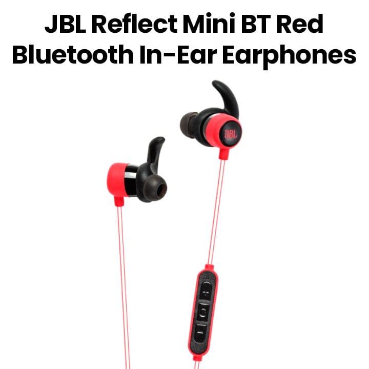 Buy JBL Reflect Mini Bluetooth In-Ear Sport Headphones - Red Online in ...