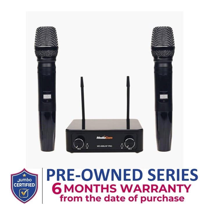 Buy Mediacom Wireless Microphone | MCI-899U Online in Qatar at Best ...