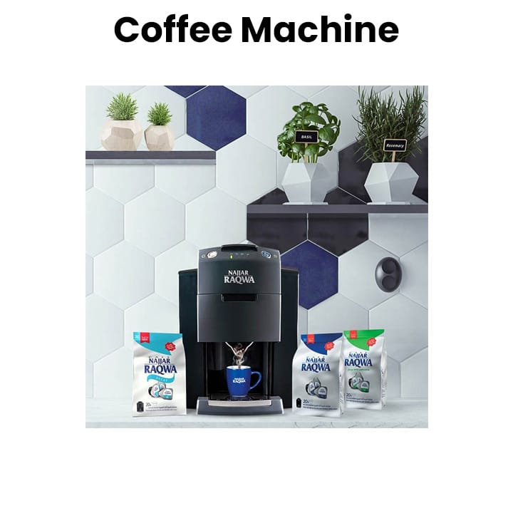 Buy Najjar Raqwa Turkish Coffee Machine - Black | Jumbo Souq