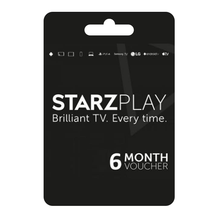 Buy STARZ PLAY 6 MONTHS Online in Qatar at Best Price | Jumbo Souq