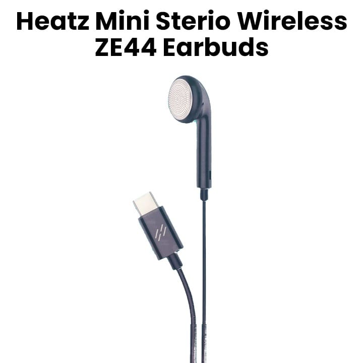 Buy Heatz Mini Stereo Wireless Earbuds - Black | ZE44 Online in Qatar ...