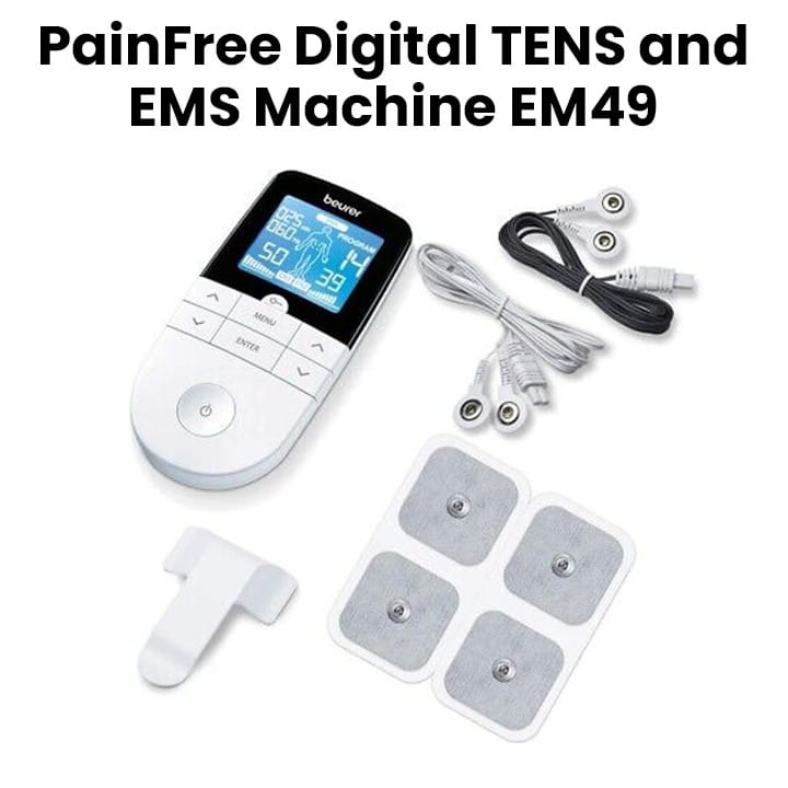 Buy Beurer Digital TENS & EMS Machine - White | EM49 Online in Qatar at ...