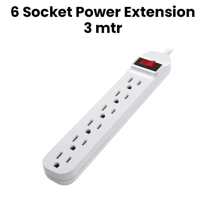 Buy BELKIN 6-Socket Power Extension with 3M Cable, UK Plug - White ...