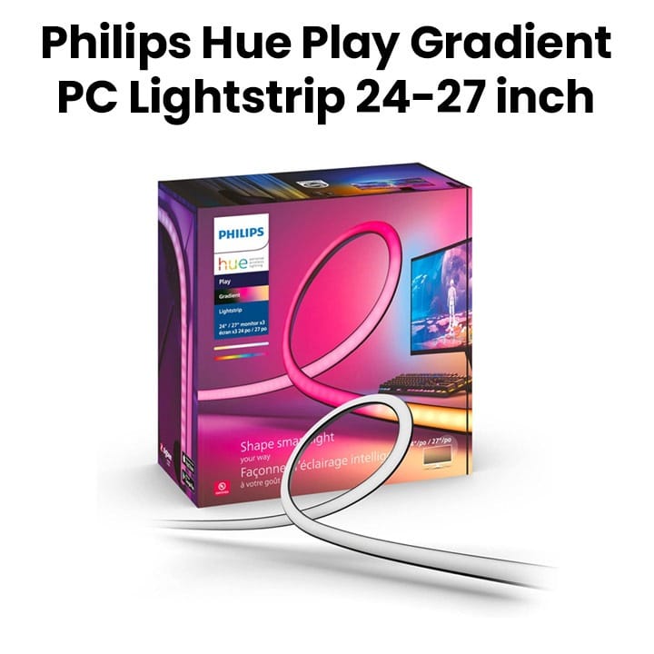Buy Philips Hue Gradient PC Strip 24-27 Inch EU Online in Qatar at Best ...