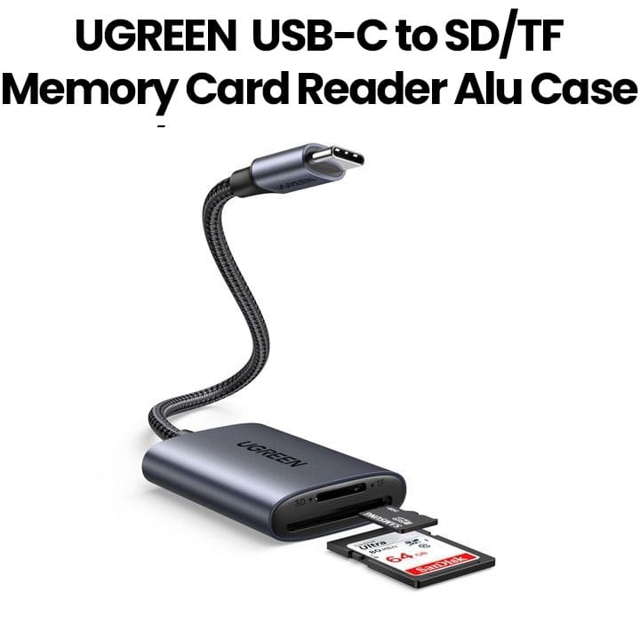 Buy UGREEN USB-C to SD/TF Memory Card Reader Alu Case | UG-USBC-CM401 ...