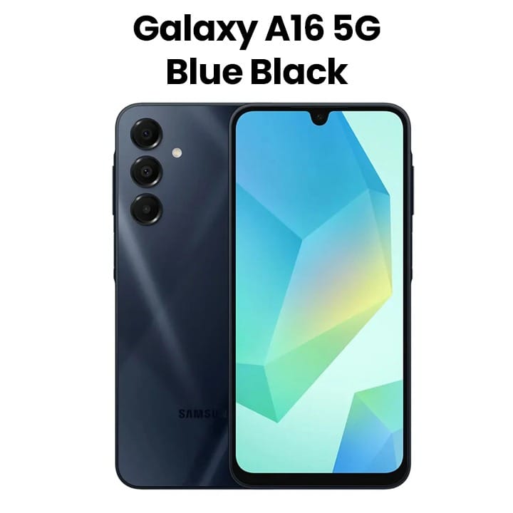 Buy Samsung Galaxy A16 5G Smartphone – Blue Black | SM-A166EZKDMEA ...