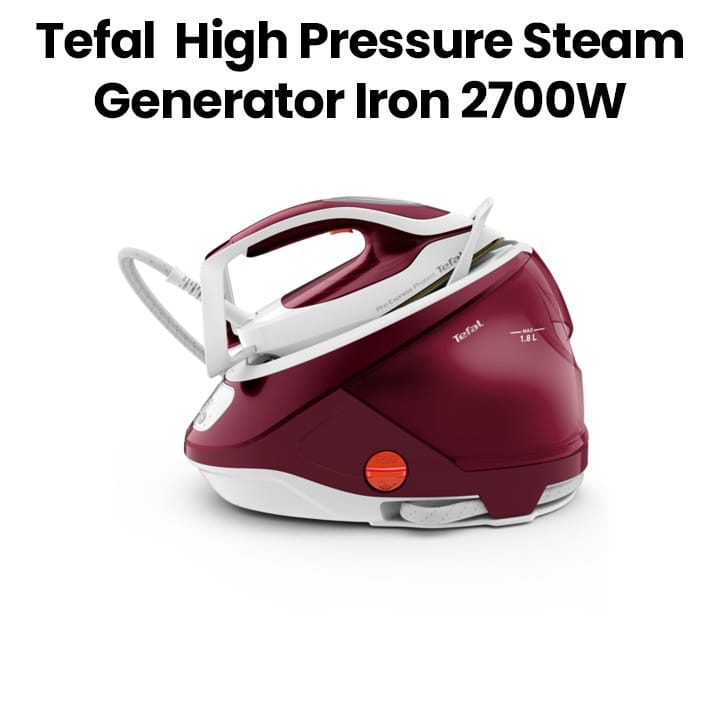 Buy Tefal Steam Generator Iron – Burgundy | GV9220G0 Online in Qatar at ...