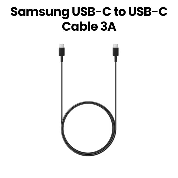 Buy Samsung USB-C to USB-C Cable - Black | 1.8m | EP-DX310JBEGWW Online ...