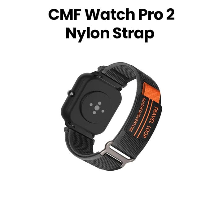 Buy CMF Watch Pro 2 Nylon Strap – Adjustable Sports Loop, Black Online ...