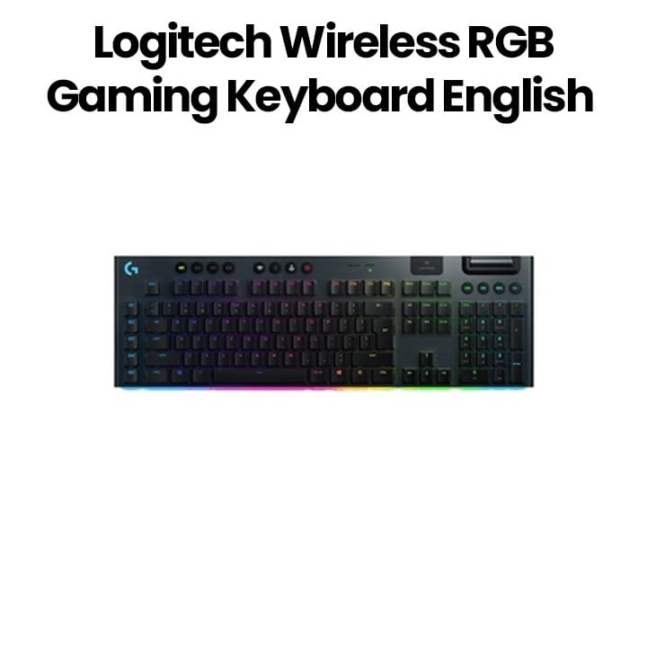 Buy Logitech G915 Lightspeed Wireless RGB Mechanical English Gaming ...