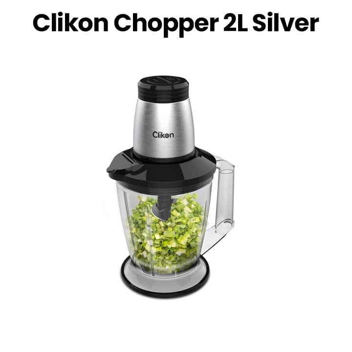 Buy Clikon Chopper 2.0L 400W – Silver | CK2691 Online in Qatar at Best ...
