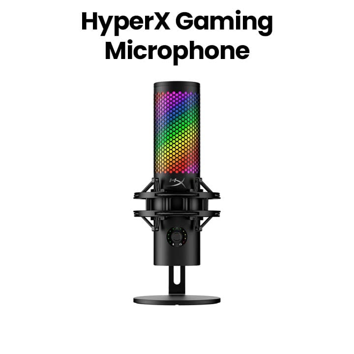 Buy HyperX QuadCast 2 Future-Ready Gaming Microphone – Black | 9A273AA ...
