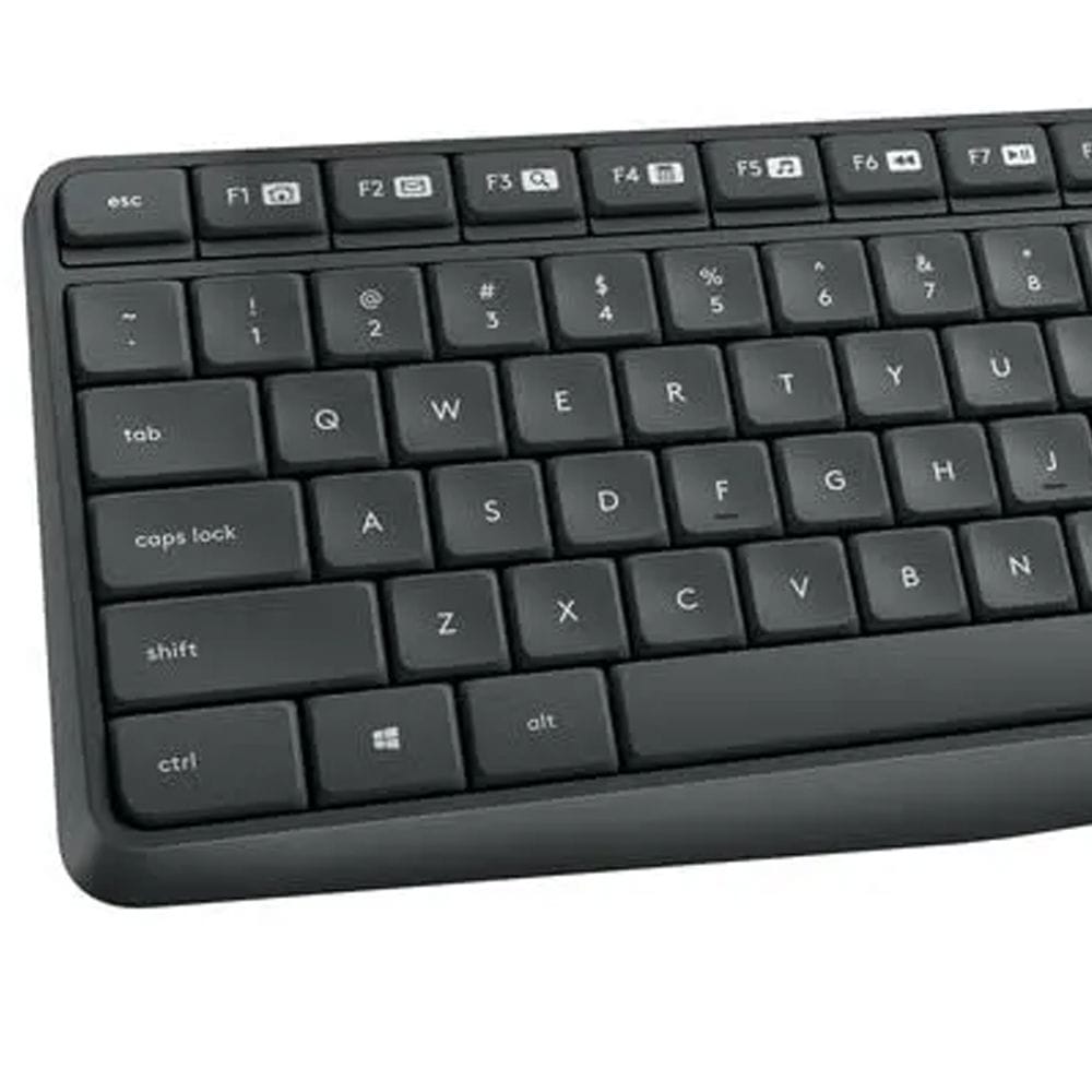Logitech MK235 Wireless Keyboard and Mouse Combo for Wi