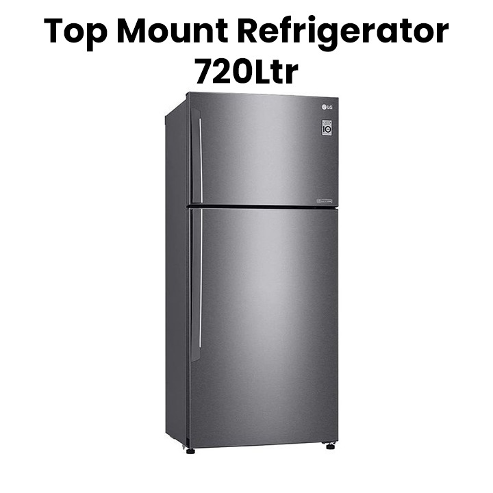 Buy LG 720Ltrs Top Mount Refrigerator, Inverter Linear Compressor, Door ...