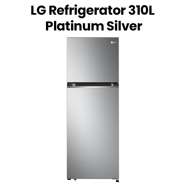 Buy LG 310L Refrigerator Platinum Silver |GR-B355PLMB Online in Qatar ...