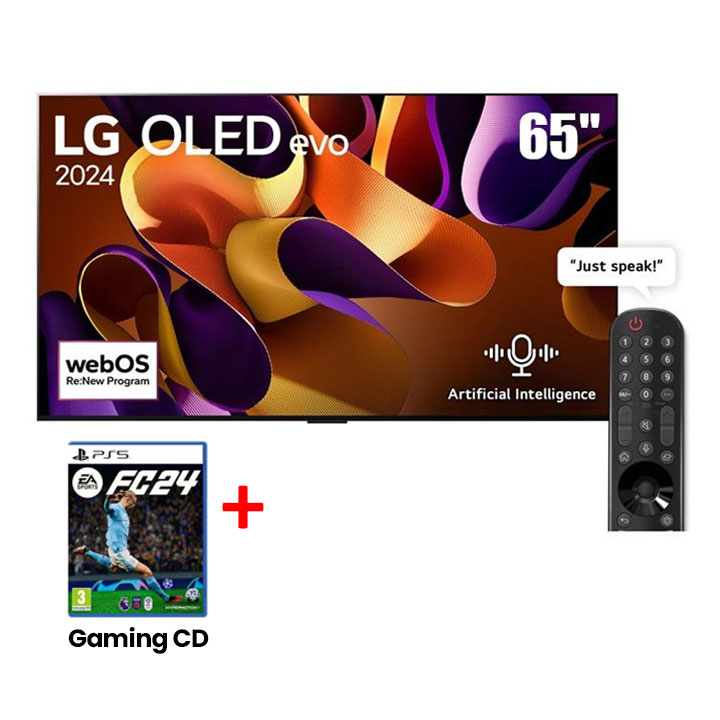 Buy LG 65-Inch OLED evo G4 4K Smart TV AI Magic remote Dolby Vision at ...