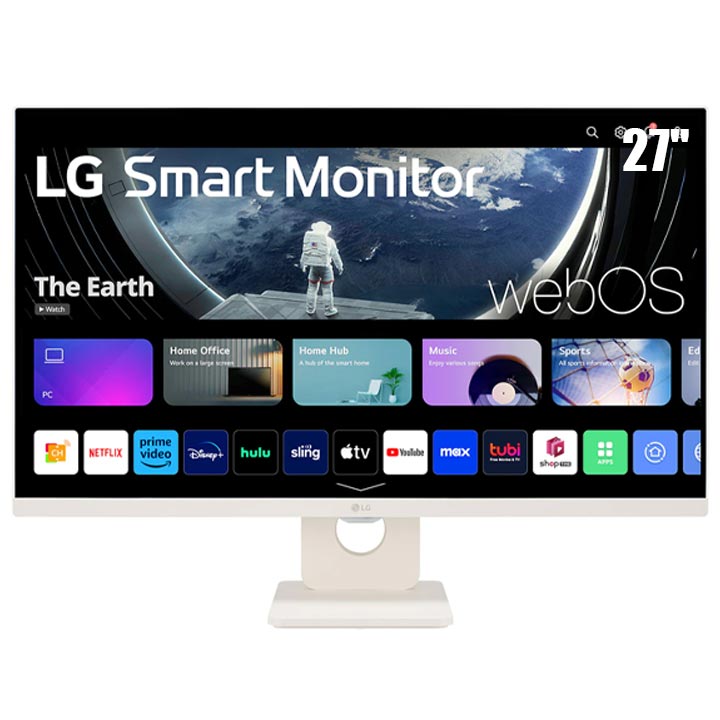 Buy LG 27" IPS Smart Monitor - White | 27U511SA-W.AMA Online in Qatar ...