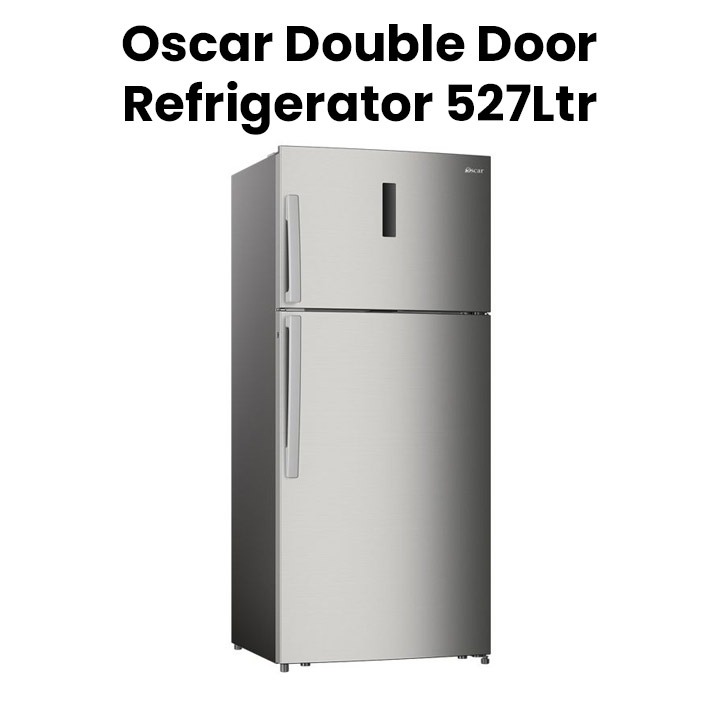 Buy Oscar 527Ltrs. Double Door Refrigerator - Silver | ORF 710 FFHS ...