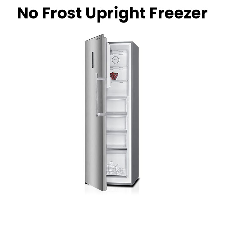 Buy OSCAR 262Ltrs No Frost Upright Freezer - Silver | OUF 340 NFHS ...