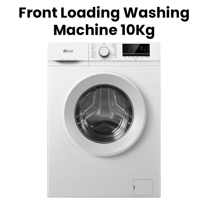 Buy Oscar 10Kg Front Loading Washing Machine - White | OFL10RW Online ...