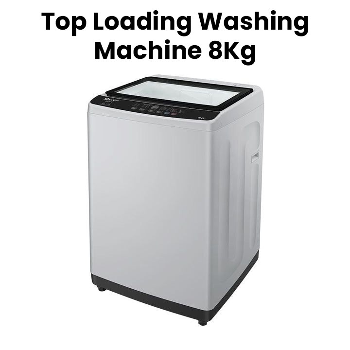 Buy Oscar Top Loading Washing Machine, 8Kg, Gray | OTL85G Online in ...