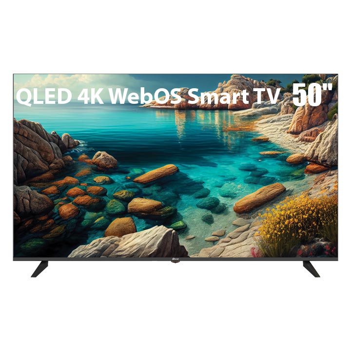 Buy Oscar 50" Frameless QLED 4K UHD WebOS Smart TV with Magic Remote ...
