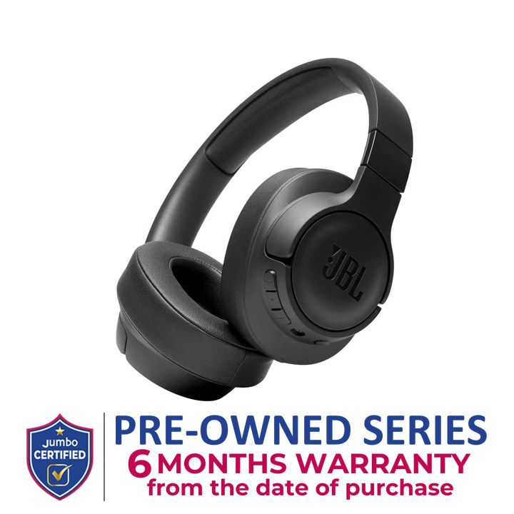 JBL Tune 710BT Wireless Over-Ear Headphones - Black