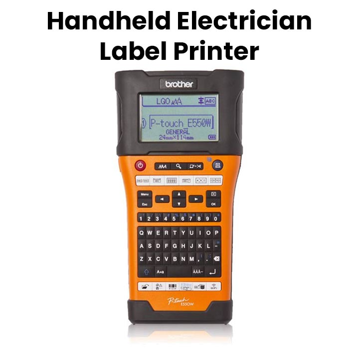Buy Brother Handheld Electrician Label Printer | PT-E550WVP Online in ...