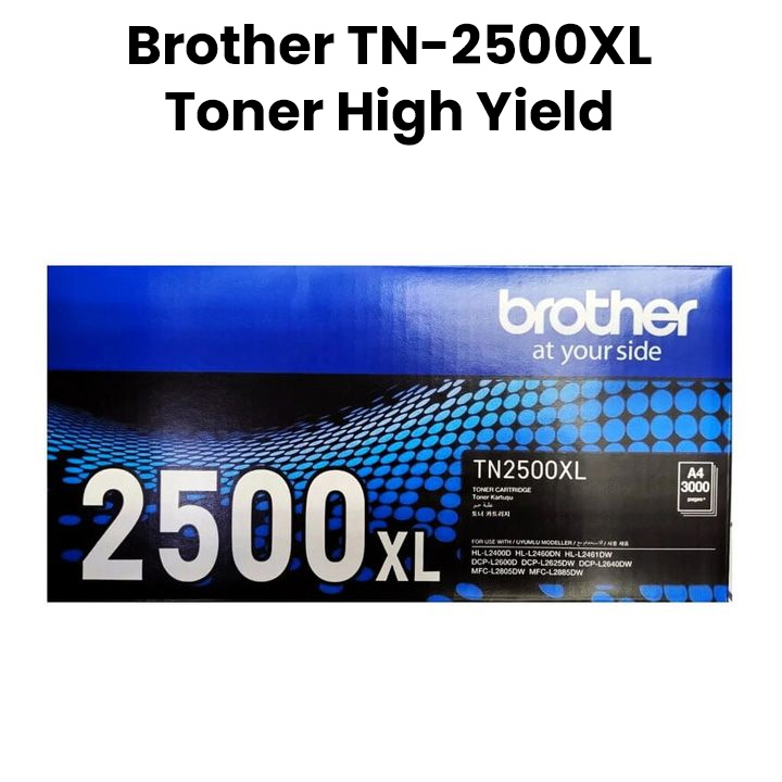Buy Genuine Brother Toner High Yield | TN-2500XL Online in Qatar at ...