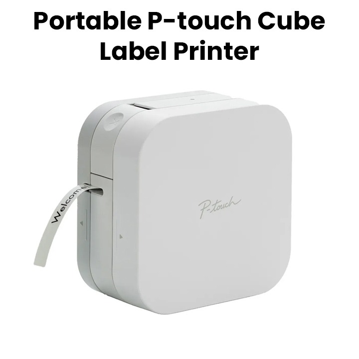 Buy Brother Portable P-Touch Cube Label Printer With Bluetooth ...