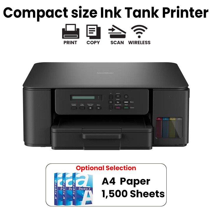 Buy Brother A4 3-in-1 Ink Tank Printer with Duplex and Wireless | DCP ...