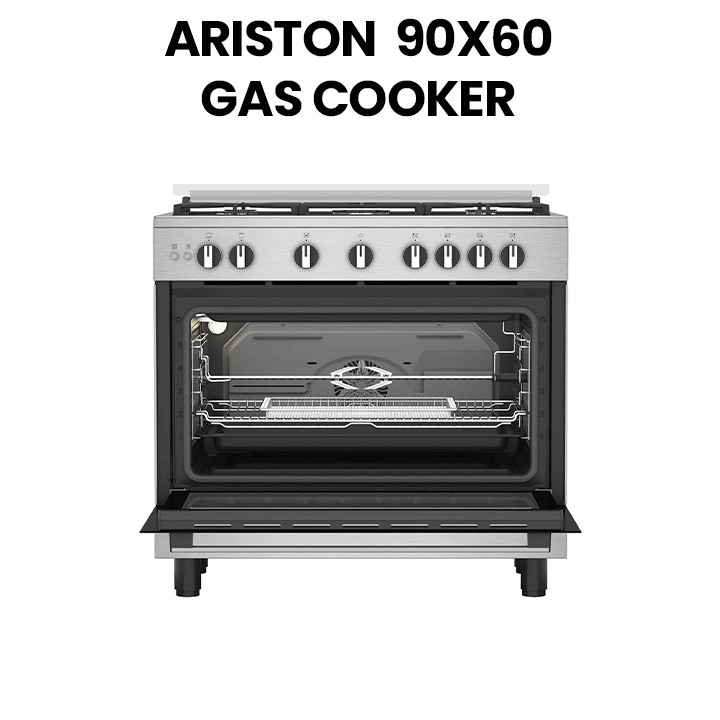 Buy Ariston 90x60 Single Cavity Gas Cooking Range | ARR9 GGF 23129 XME ...