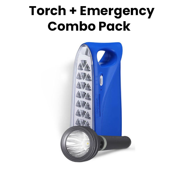 Buy Mr. Light Combo Pack Torch + Emergency | MR 63 Online in Qatar at ...