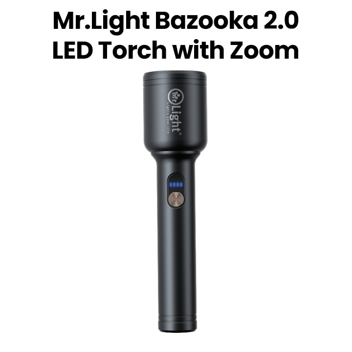 Buy Mr. Light Bazooka 2.0 LED Torch Online in Qatar at Best Price ...