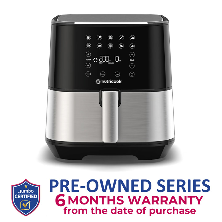 Buy NutriCook NC-AF205 Rapid Air Fryer 5.5L 1,700W Online in Qatar at ...