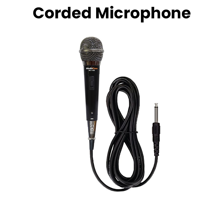 Buy MediaCom MCI 480J Corded Microphone|Jumbosouq