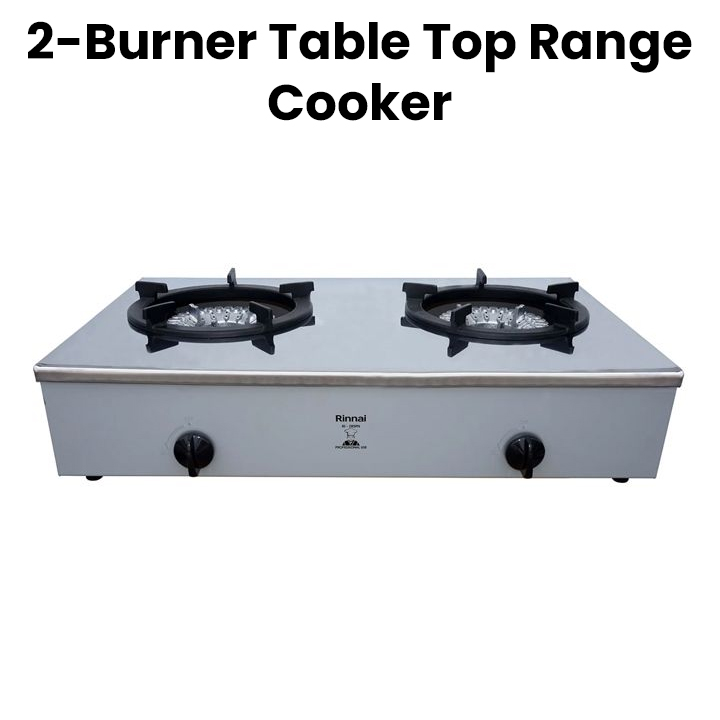 Buy Rinnai RI-2RSPN 2-Burner Table Top Range Cooker | Jumbo Souq