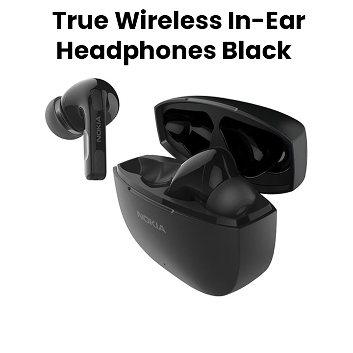 Buy Nokia True Wireless In-Ear Headphones - Black | TWS-201 Online in ...