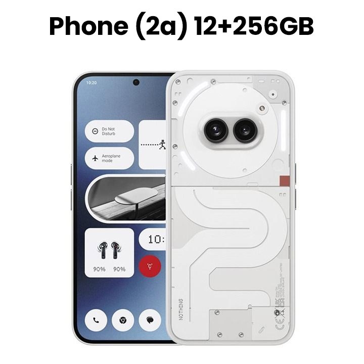 Buy Nothing Phone (2a) 12+256GB Smartphone - Milk | A10400052 Online in ...
