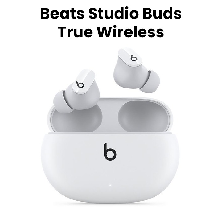 Buy Beats Studio Buds True Wireless Noise Cancelling Earphones - White ...
