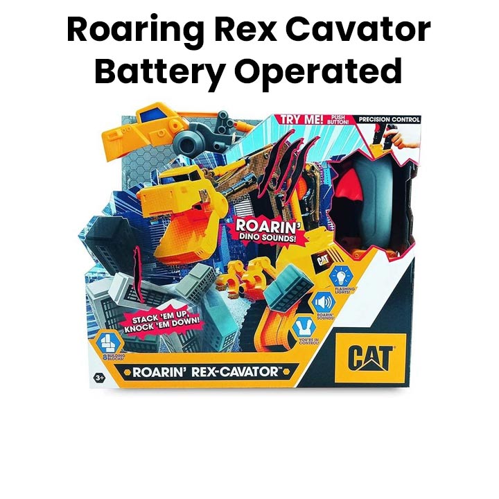 Buy Caterpillar Roaring Rex Cavator Battery Operated at Best Price in ...