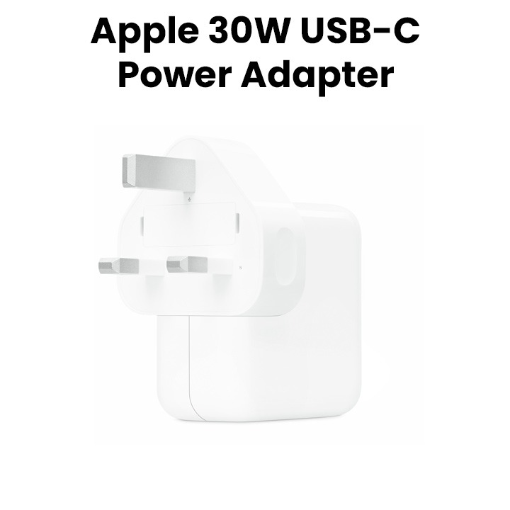 Buy Apple 30W USB-C Power Adapter White | MW2G3B/A Online in Qatar at ...